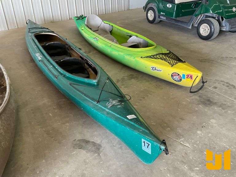 (2) KAYAKS; 2002 17’ OLD TOWN, 2 SEAT, 2021 13’4” - Jeff Martin ...