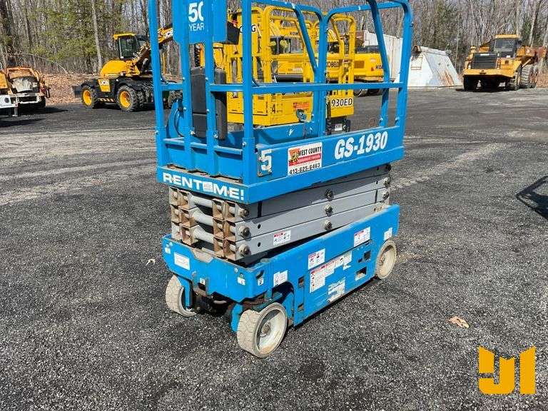 2016 GENIE GS1930 30 SCISSOR LIFT SN: GS30P163577 - Jeff Martin ...
