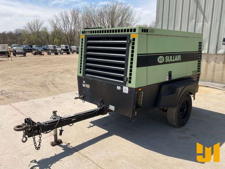 2019 SULLAIR 375HAF 375 CFM PORTABLE AIR COMPRESSOR SN: 201908210067 ...