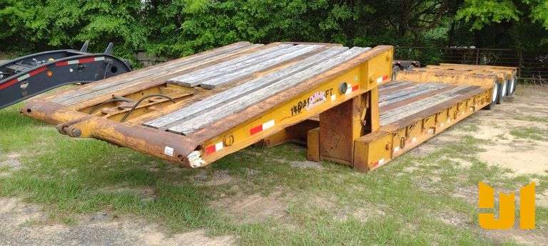 1979 BUSH HOG LOAD CRAFT LDD350 SFG MECHANICAL FOLDING NECK LOWBOY ...
