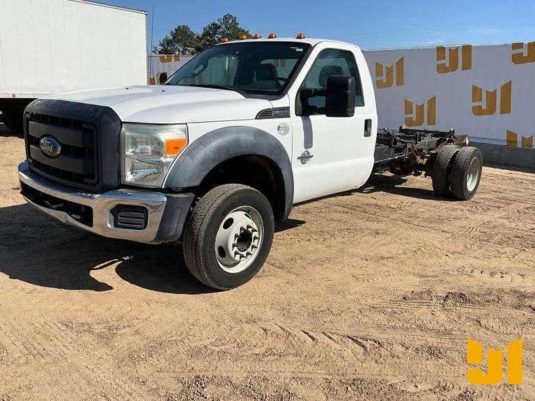 2016 FORD F-550 SINGLE AXLE CAB & CHASSIS VIN: 1FDUF5GT9GEC17813 - Jeff Martin Auctioneers, Inc.