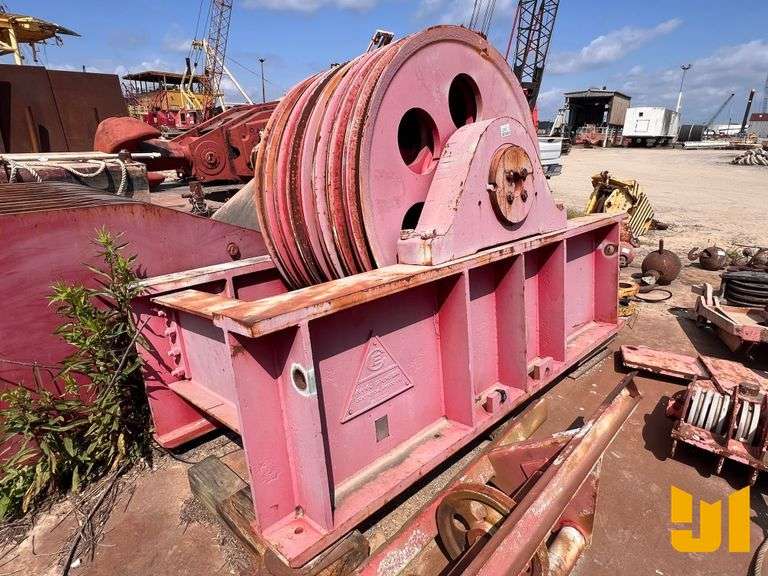 EMSCO CROWN RA-60 SN: 57 CROWN BLOCK - Jeff Martin Auctioneers, Inc.