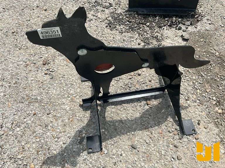 3/8” STEEL COYOTE SHOOTING TARGET - Jeff Martin Auctioneers, Inc.