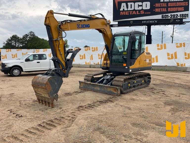 2022 XCMG XE75U MINI EXCAVATOR SN: XUGA075UKMKA00053 - Jeff Martin Auctioneers, Inc.