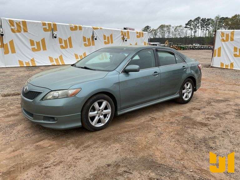 2008 TOYOTA CAMRY VIN: 4T1BE46K28U766242 2WD - Jeff Martin Auctioneers, Inc.