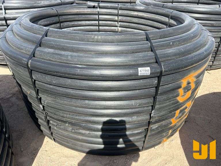 ROLL OF 3 IN. DR9 POLY PIPE TUBING - Jeff Martin Auctioneers, Inc.