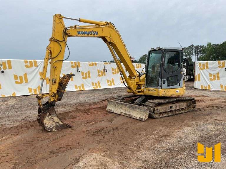 2004 KOMATSU PC78MR-6 MINI EXCAVATOR SN: 1055 - Jeff Martin Auctioneers ...