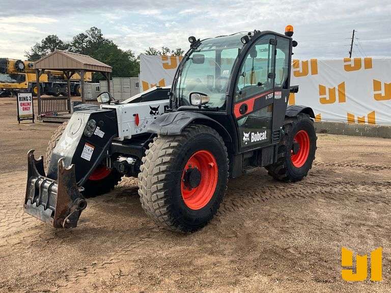 2019 BOBCAT V723 7000 LB TELESCOPIC FORKLIFT SN: B4C316092 - Jeff ...