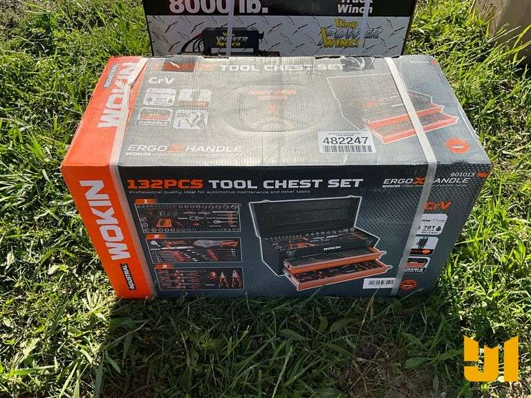 WOKIN 132 PC TOOL CHEST SET - Jeff Martin Auctioneers, Inc.