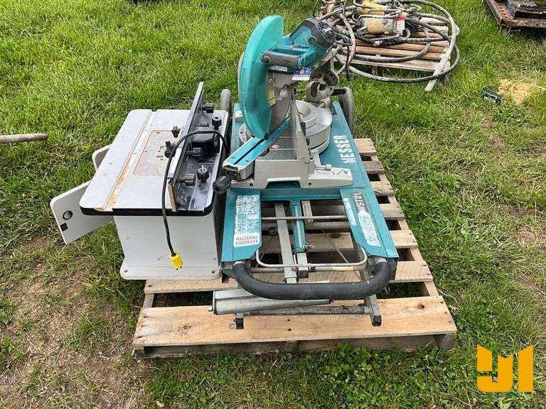 MAKITA MITER SAW & BOSCH ROUTER - Jeff Martin Auctioneers, Inc.