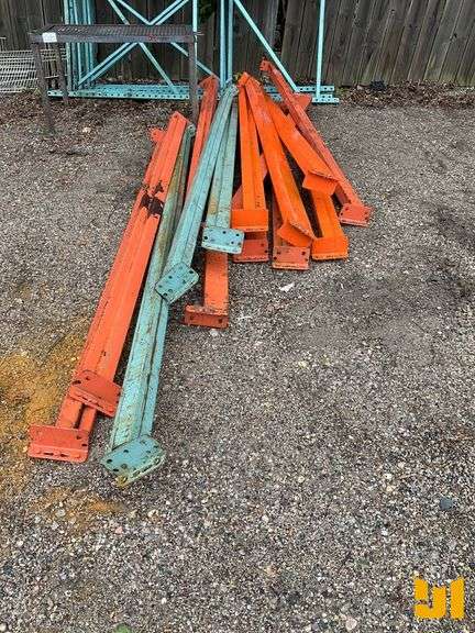 GARAGE EQUIPMENT PALLET RACKING AND STEEL TABLE - Jeff Martin ...