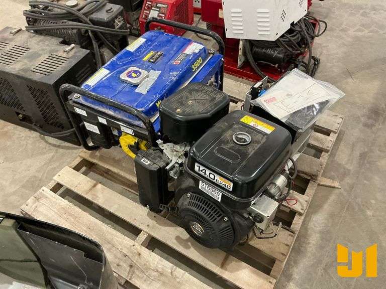 (1) SINCRO ET2LBD POWELD MOUNTED TO SUBARU EX40, GAS MOTOR, - Jeff ...