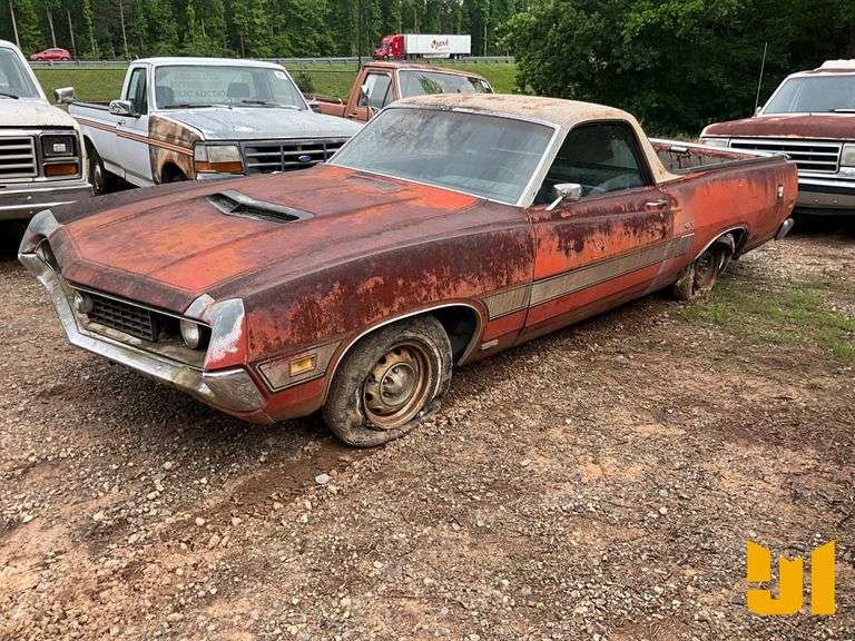 1970 FORD RANCHERO GT VIN: 0A48M135211 - Jeff Martin Auctioneers, Inc.