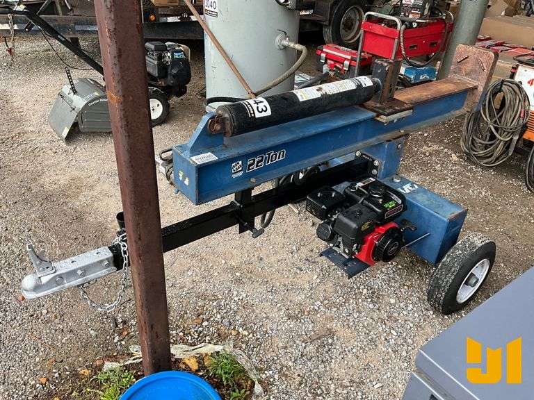 IRON & OAK 22 TON WOOD SPLITTER - Jeff Martin Auctioneers, Inc.