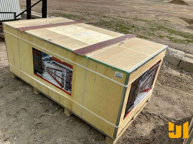 UNUSED HURRICANE QH39 STORAGE RACKS, 39 LINEAR FT., 6 SECTIONS, EACH ...