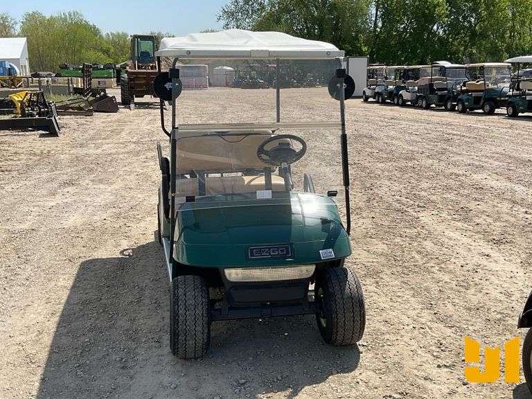 2011 EZ GO SHUTTLE 6 GOLF CART 2742185 - Jeff Martin Auctioneers, Inc.