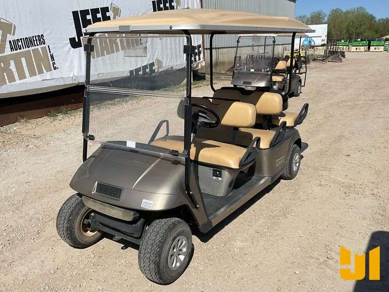 2008 EZ GO SHUTTLE GOLF CART SN: 2625466 - Jeff Martin Auctioneers, Inc.