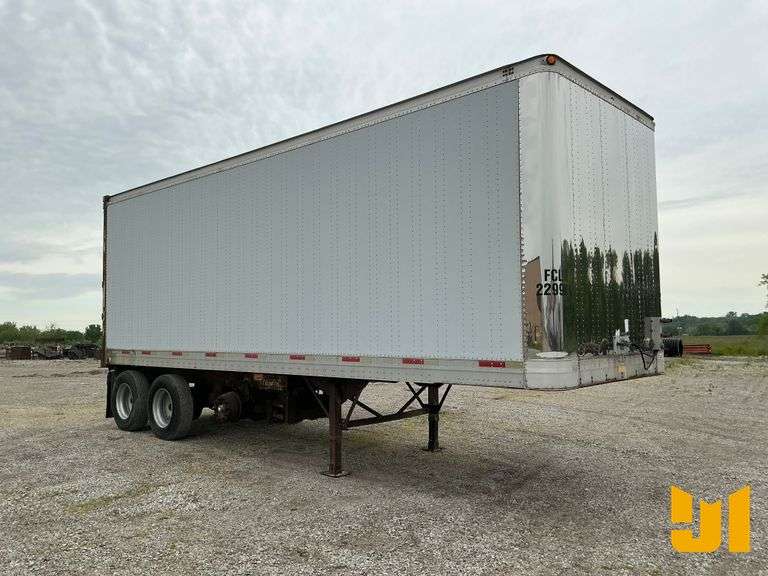 2000 TRAILMOBILE TRAILMOBILE TRAILER 28'X102" VAN TRAILER VIN ...