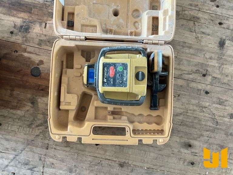 TOPCON RL-H4C LASER LEVEL - Jeff Martin Auctioneers, Inc.