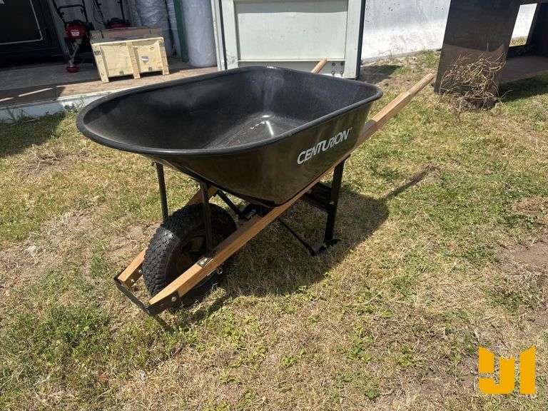 CENTURION 6 CU FT WHEELBARROW - Jeff Martin Auctioneers, Inc.