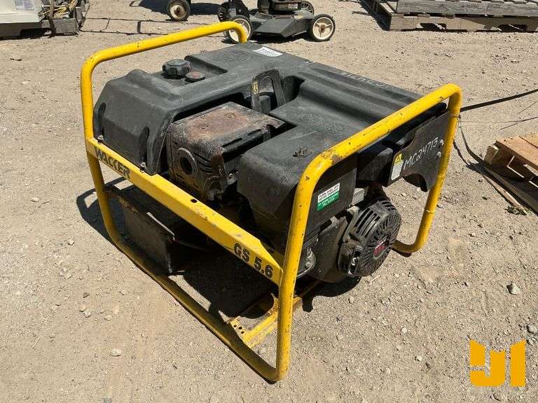WACKER NEUSON GS5600 5.6KW PORTABLE GENERATOR - Jeff Martin Auctioneers ...