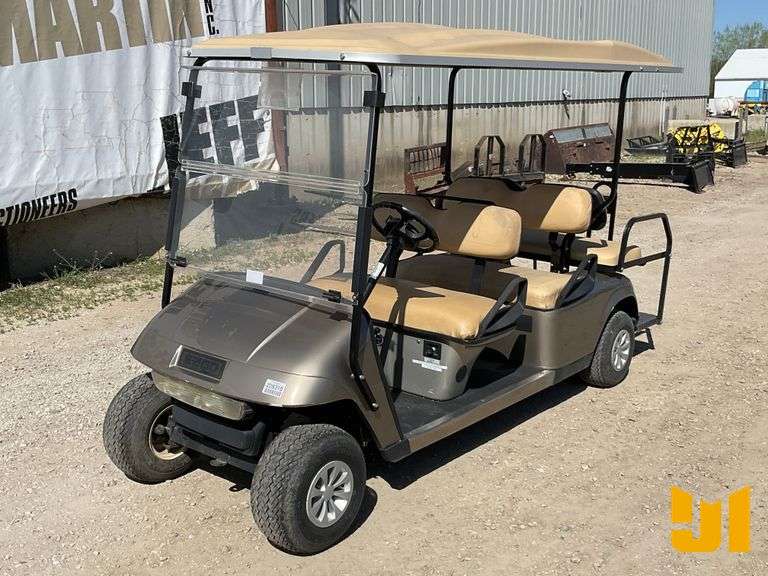 2008 EZ GO SHUTTLE GOLF CART 2625249 - Jeff Martin Auctioneers, Inc.