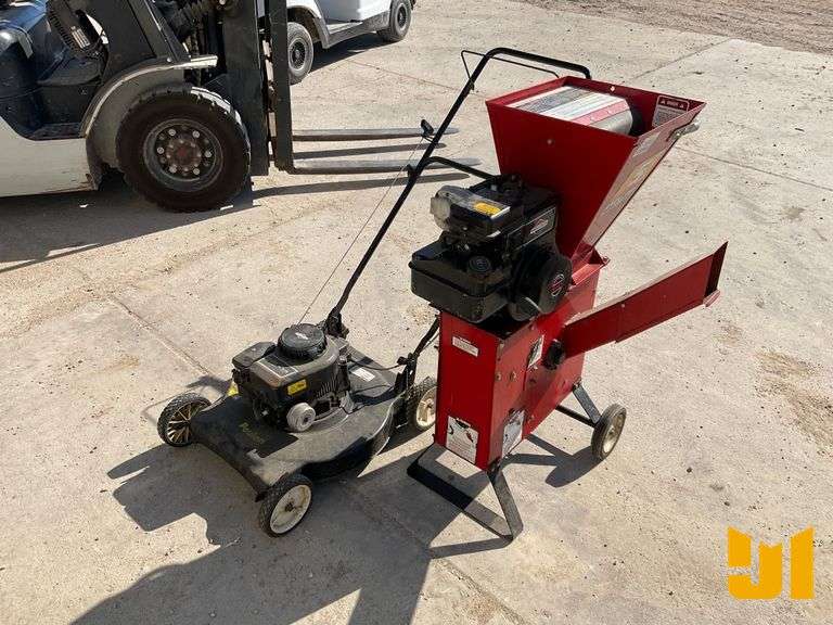 PUSH MOWER, WOOD CHIPPER - Jeff Martin Auctioneers, Inc.