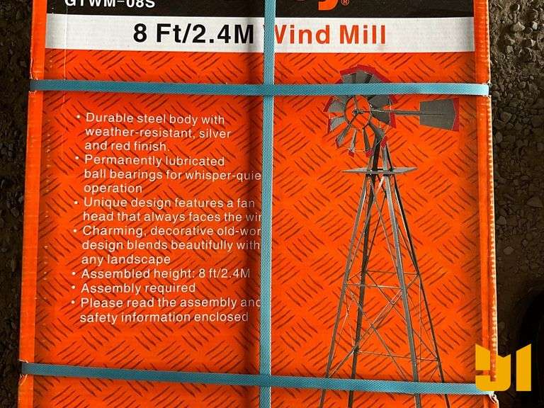 VALLEY 8’ METAL WIND MILL - Jeff Martin Auctioneers, Inc.