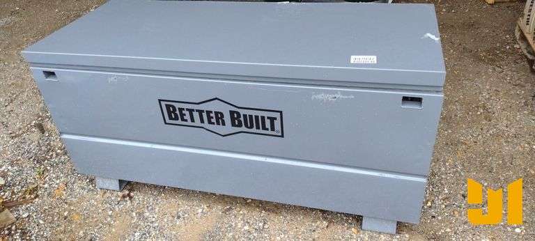 BETTER BUILT 5’X2’ JOB SITE TOOLBOX - Jeff Martin Auctioneers, Inc.