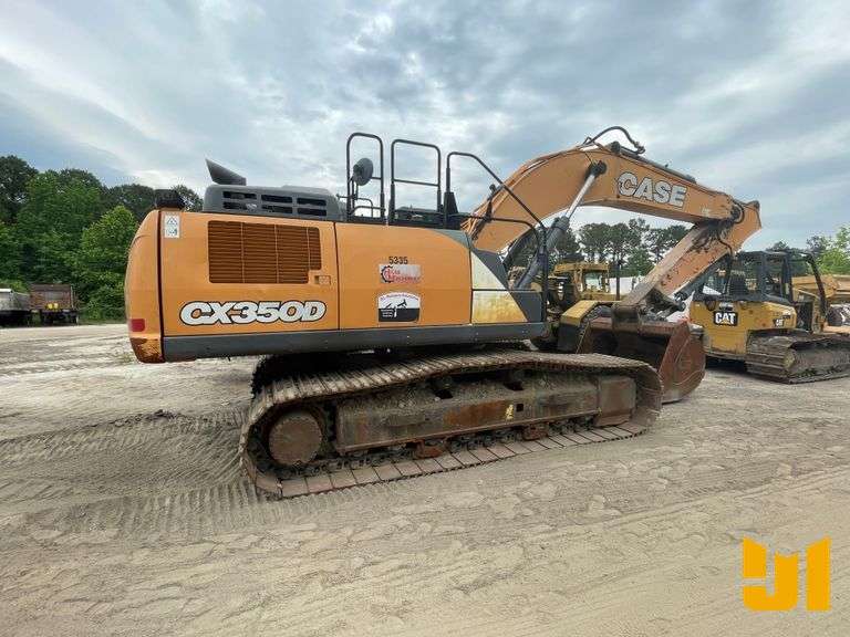 2021 CASE CX350D HYDRAULIC EXCAVATOR SN: DAC350K7NMS7P1577 - Jeff ...
