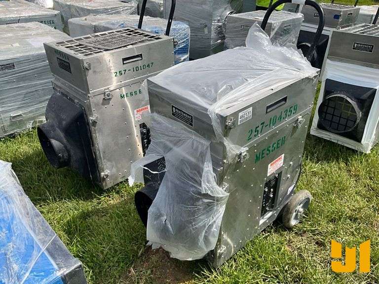 ABATEMENT TECHNOLOGIES PAS2400 QTY OF (2) NEGATIVE AIR MACHINE - Jeff ...