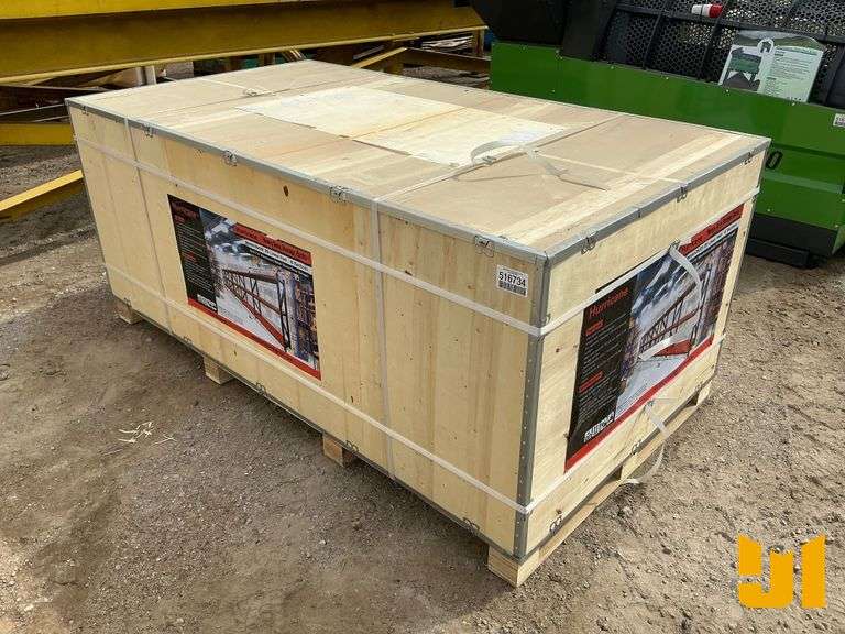 UNUSED HURRICANE QH39 STORAGE RACKS, 39 LINEAR FT., 6 SECTIONS, EACH ...