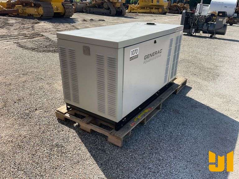 2011 GENERAC QT02224ANAX STATIONARY GENERATOR SN: 6273379 - Jeff Martin Auctioneers, Inc.