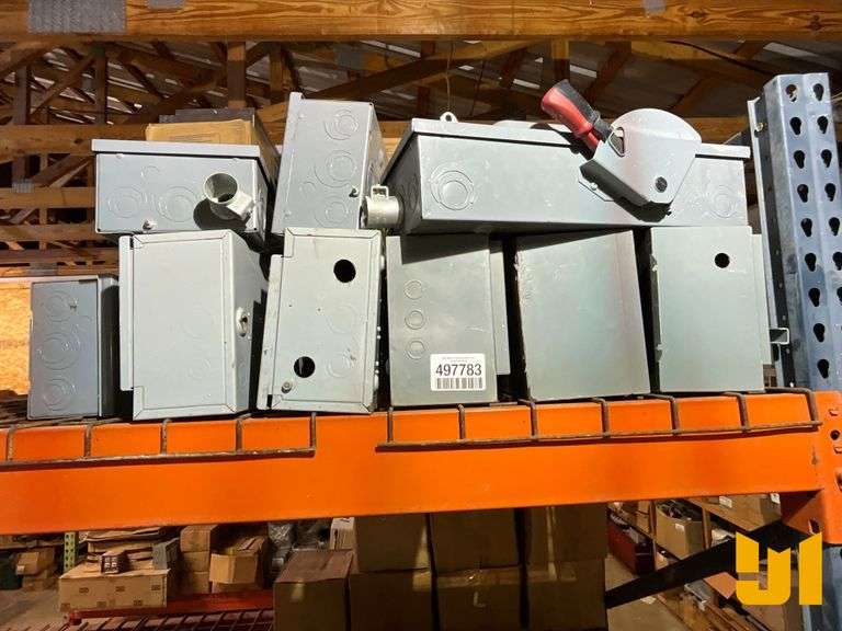 QTY OF MISC SAFETY SWITCHES - Jeff Martin Auctioneers, Inc.