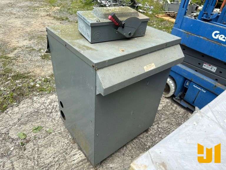 SQUARE D POWER TRANSFORMER, 3-PHASE, KVA: 150, HV: 480Y/277, LV:208 ...