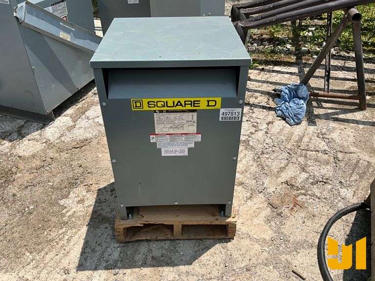 SQUARE D TRANSFORMER, 3-PHASE, KVA:45, HV:480, LV:208/120, 60HZ - Jeff ...