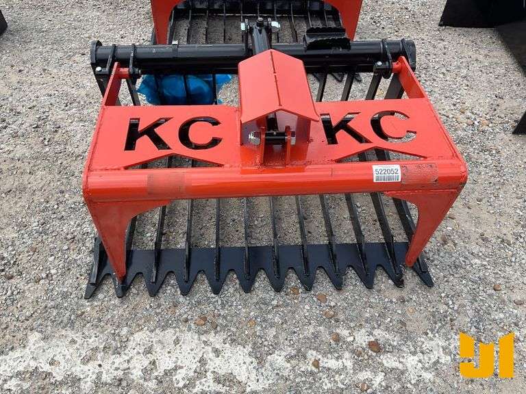 UNUSED 2025 KC SKELETON 48" SINGLE CYLINDER GRAPPLE BUCKET - Jeff ...