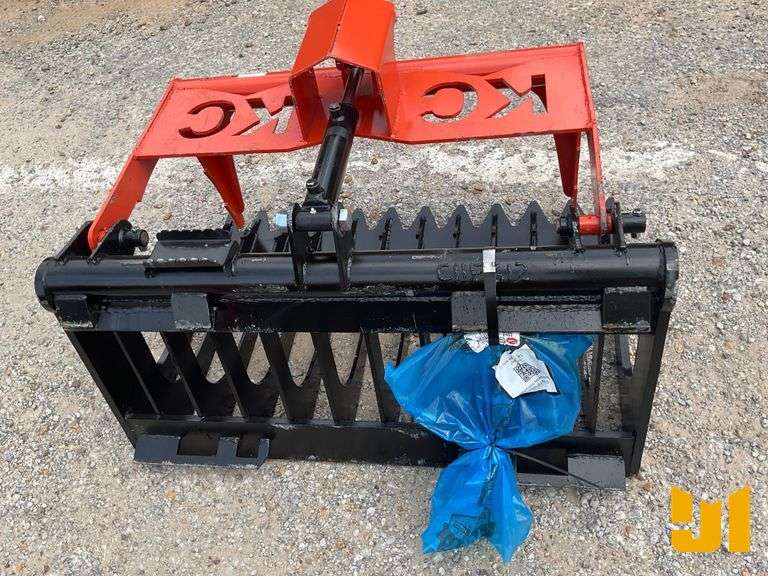 UNUSED 2025 KC SKELETON 48" SINGLE CYLINDER GRAPPLE BUCKET - Jeff ...
