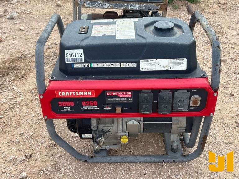 CRAFTSMAN GENERATOR - Jeff Martin Auctioneers, Inc.
