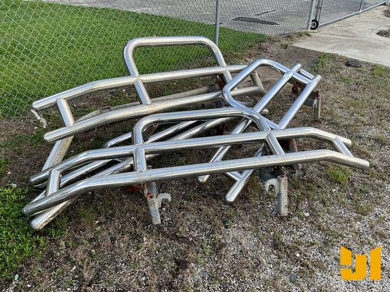 QTY OF (5) ALUMINUM BRUSH GUARDS - Jeff Martin Auctioneers, Inc.