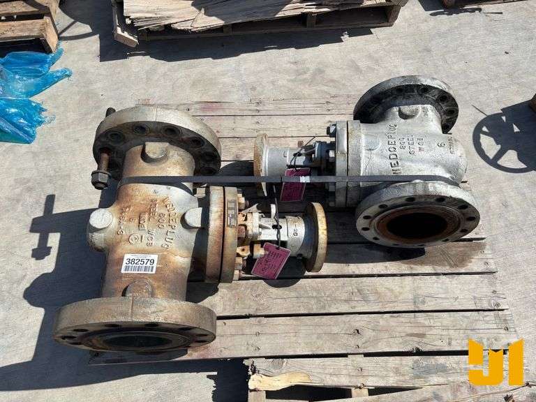 6 IN. STEEL WEDGE PLUG VALVES - Jeff Martin Auctioneers, Inc.