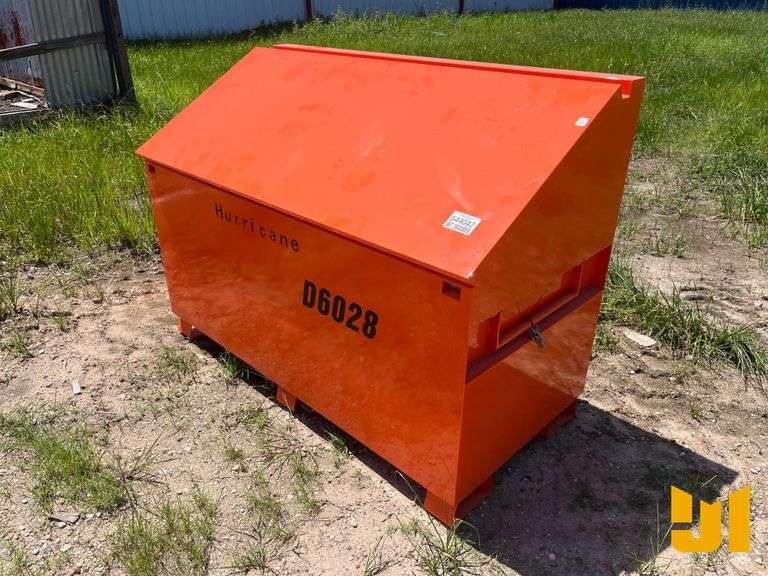 UNUSED 2025 HURRICANE D6028 JOB BOX - Jeff Martin Auctioneers, Inc.