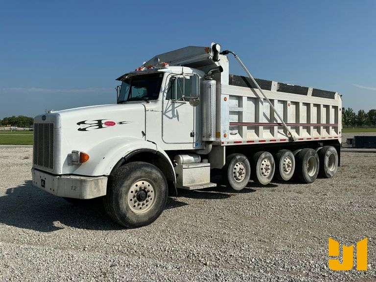 2005 PETERBILT 357 QUINT AXLE DUMP TRUCK VIN: 1NPALU0X35N846321 - Jeff ...