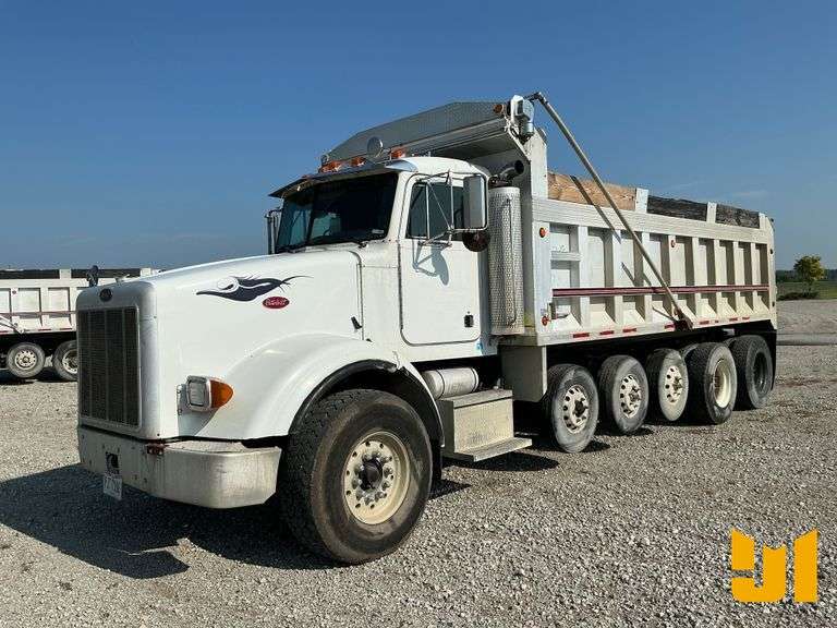 2005 PETERBILT 357 QUINT AXLE DUMP TRUCK VIN: 1NPALU0X55N846322 - Jeff ...