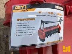 UNUSED 2025 GIYI 72 INCH HYDRAULIC MULCHER SN: THJ722506290 - Jeff ...