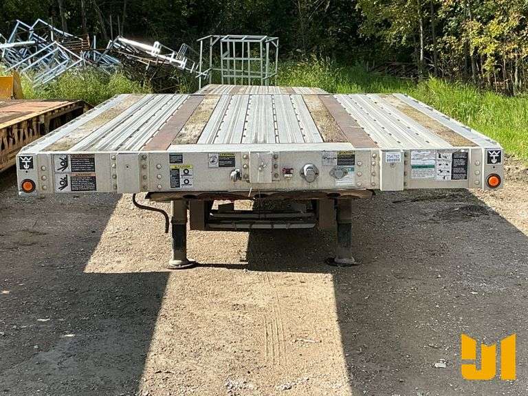 2004 WILSON TRAILERS FD-900 53'X102" ALUMINUM STEP DECK TRAILER VIN ...