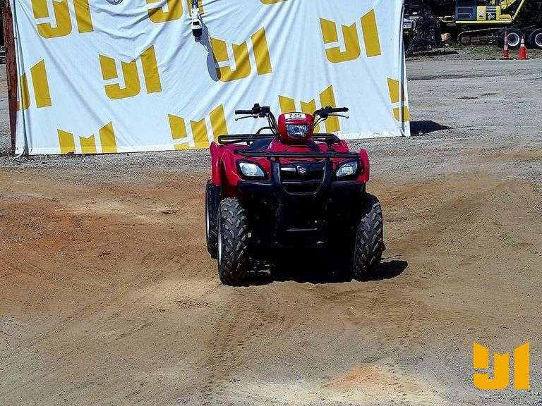 SUZUKI VINSON QUADRUNNER UTV - Jeff Martin Auctioneers, Inc.