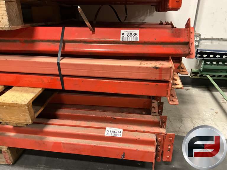 PALLET OF PALLET RACKING CROSS BRACES - Freije & Freije Auctioneers