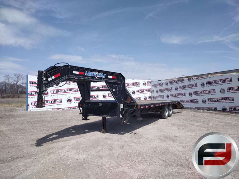 2013 LOAD TRAIL LOAD TRAIL 20 + 5 20' FLATBED TRAILER VIN ...