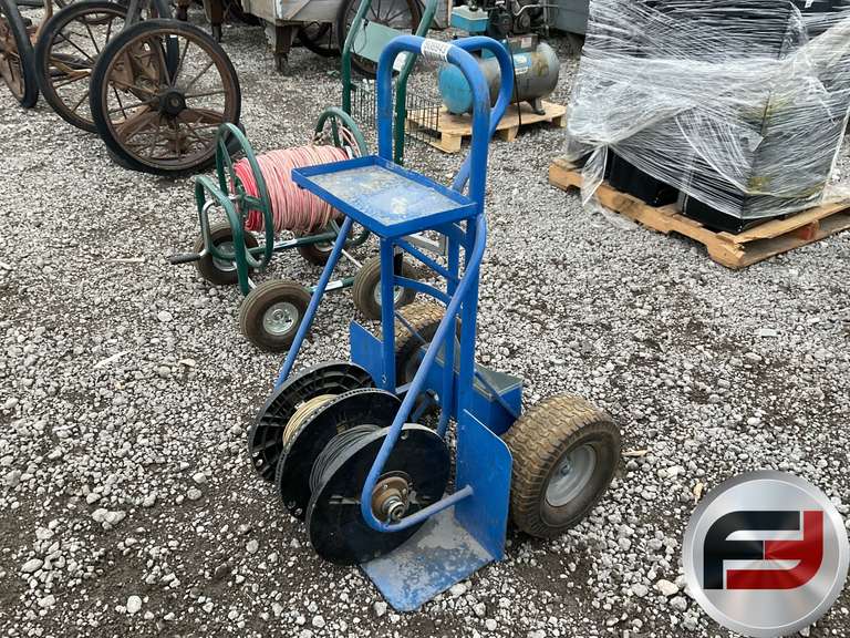 2 WHEEL WIRE CART - Freije & Freije Auctioneers